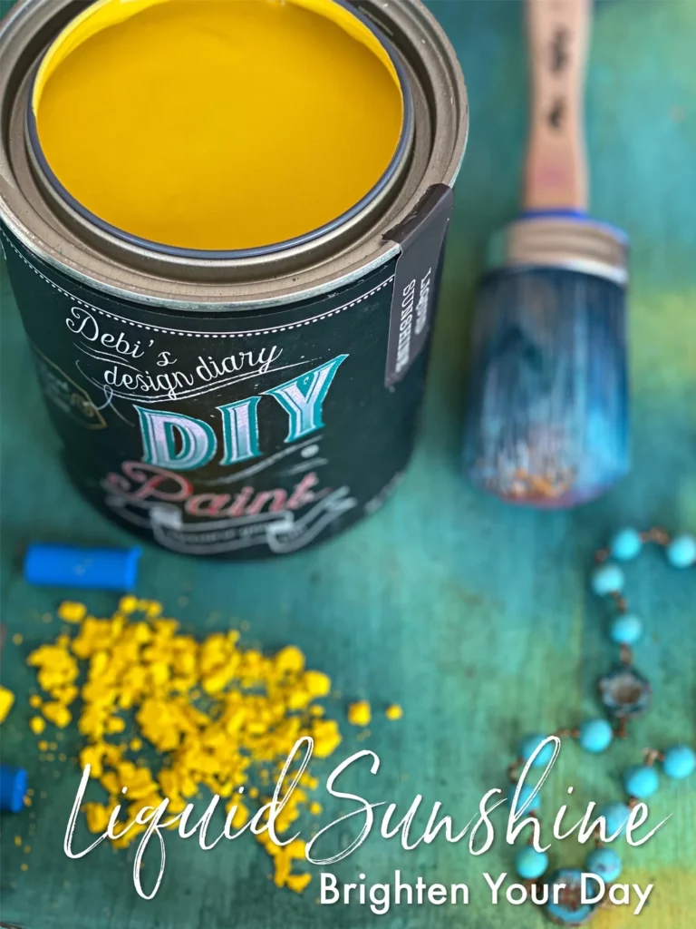diy paint - liquid sunshine - Create Your Own Cozy